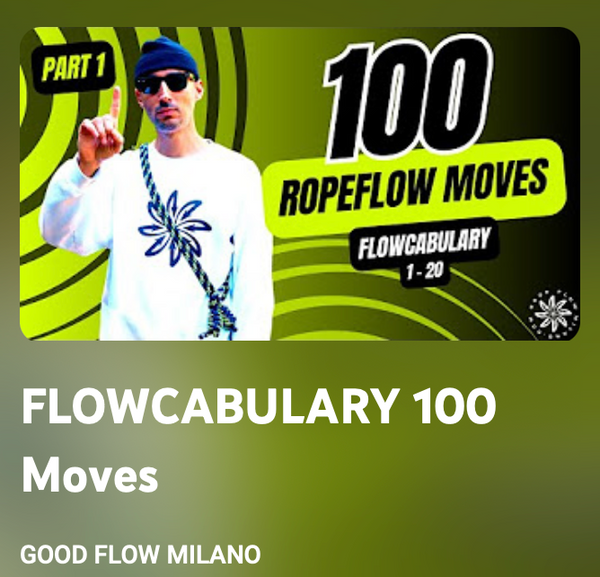 The entire Flowcabulary is now available in YouTube! – Good Flow Milano